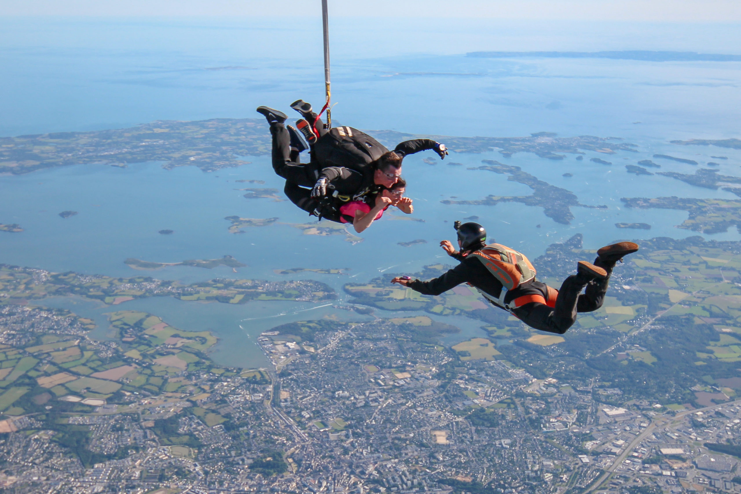 Tandems et formations » Parachutisme Vannes Bretagne